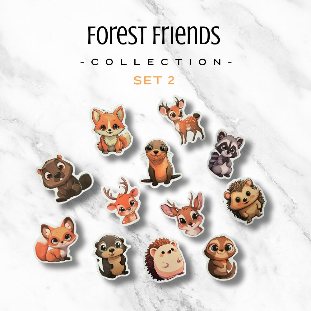 Sticker - Forest Friends Collection (Set 2) – Snow's Boutique